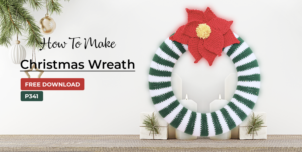 P341 Christmas Wreath – Lincraft