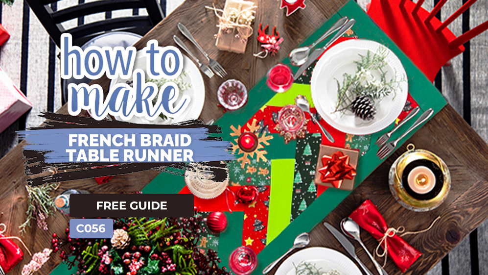 C056 French Braid Table Runner – Lincraft