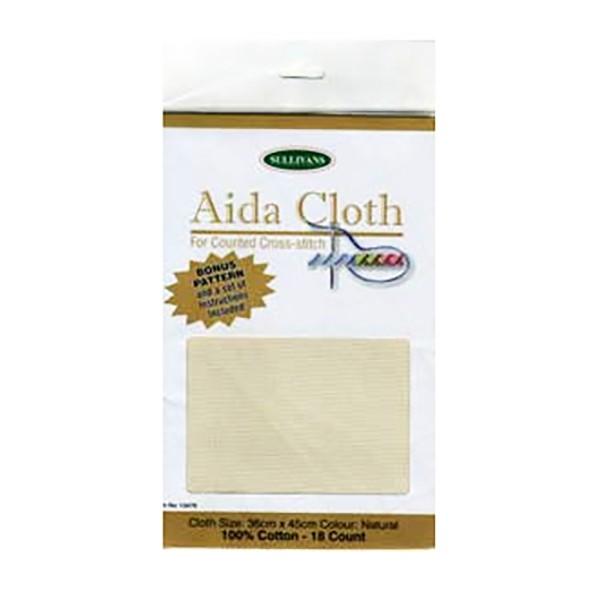 Sullivans Aida Cloth, Natural- 36x45cm – Lincraft