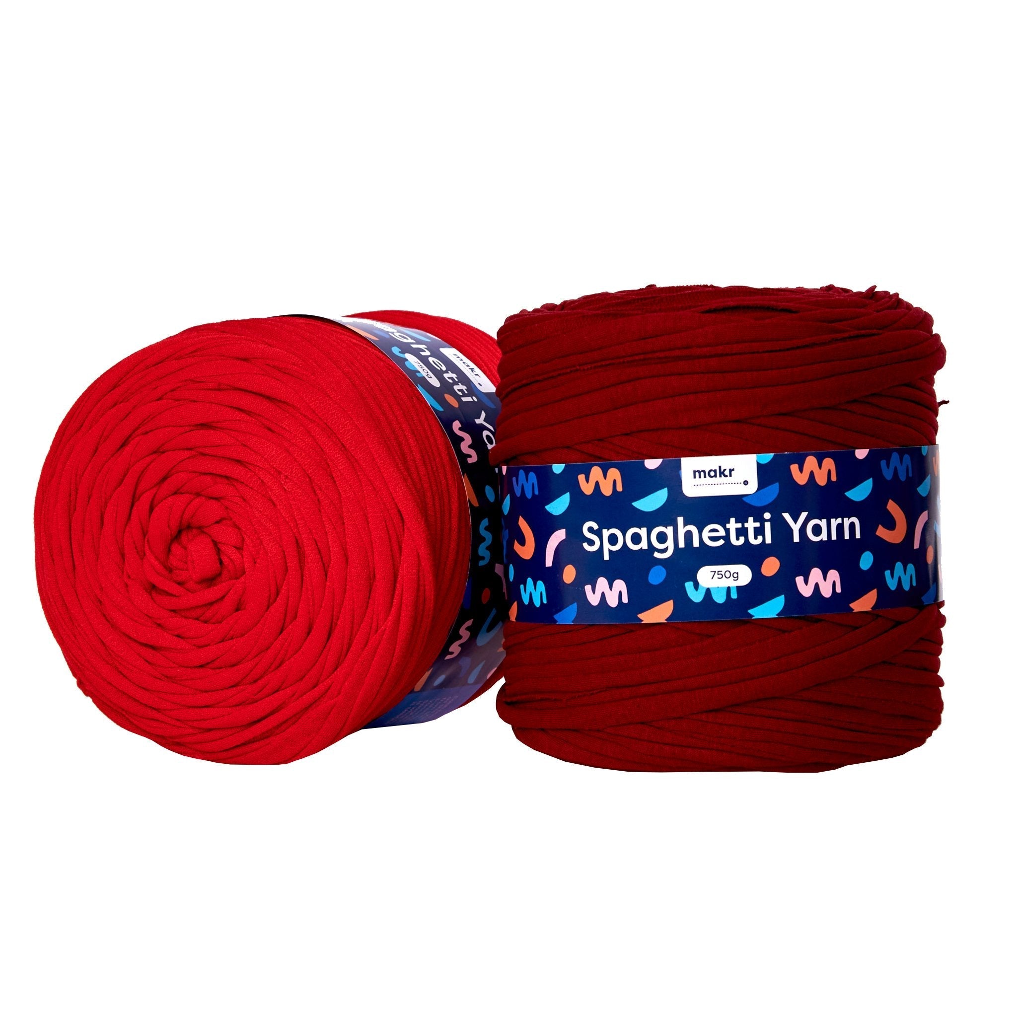 Makr Spaghetti Crochet & Knitting Yarn, 750g – Lincraft