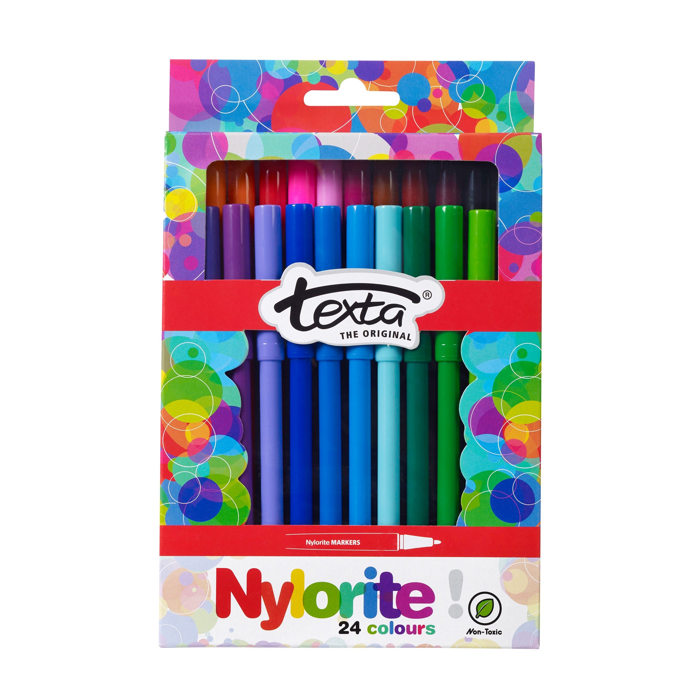 Texta Nylorite Colouring Markers, 24pk – Lincraft