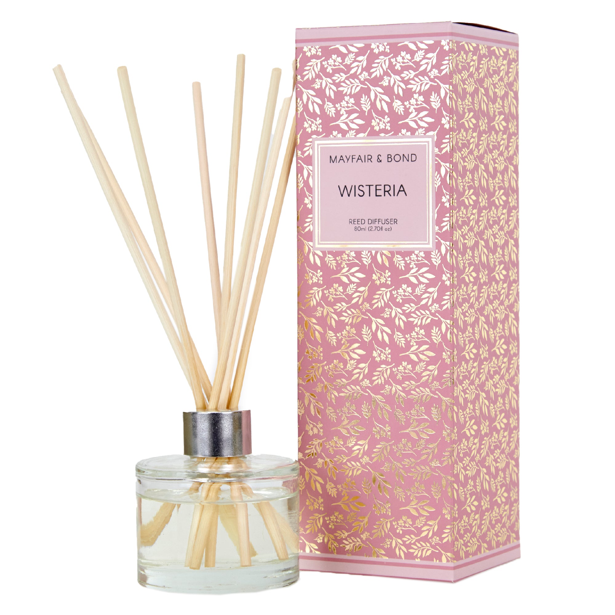 Mayfair & Bond Reed Diffuser, Wisteria- 80ml – Lincraft