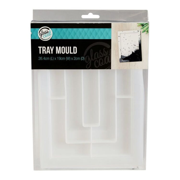 Glass Coat Resin Tray Mould- 26.4x19cm – Lincraft