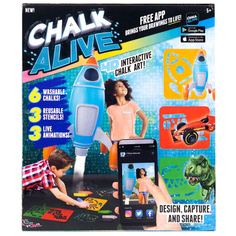 Chalk Alive 4D Interactive Chalk Art – Lincraft