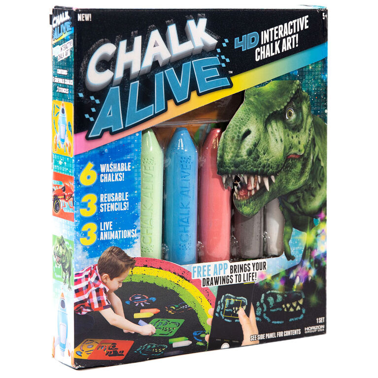 Chalk Alive 4D Interactive Chalk Art – Lincraft