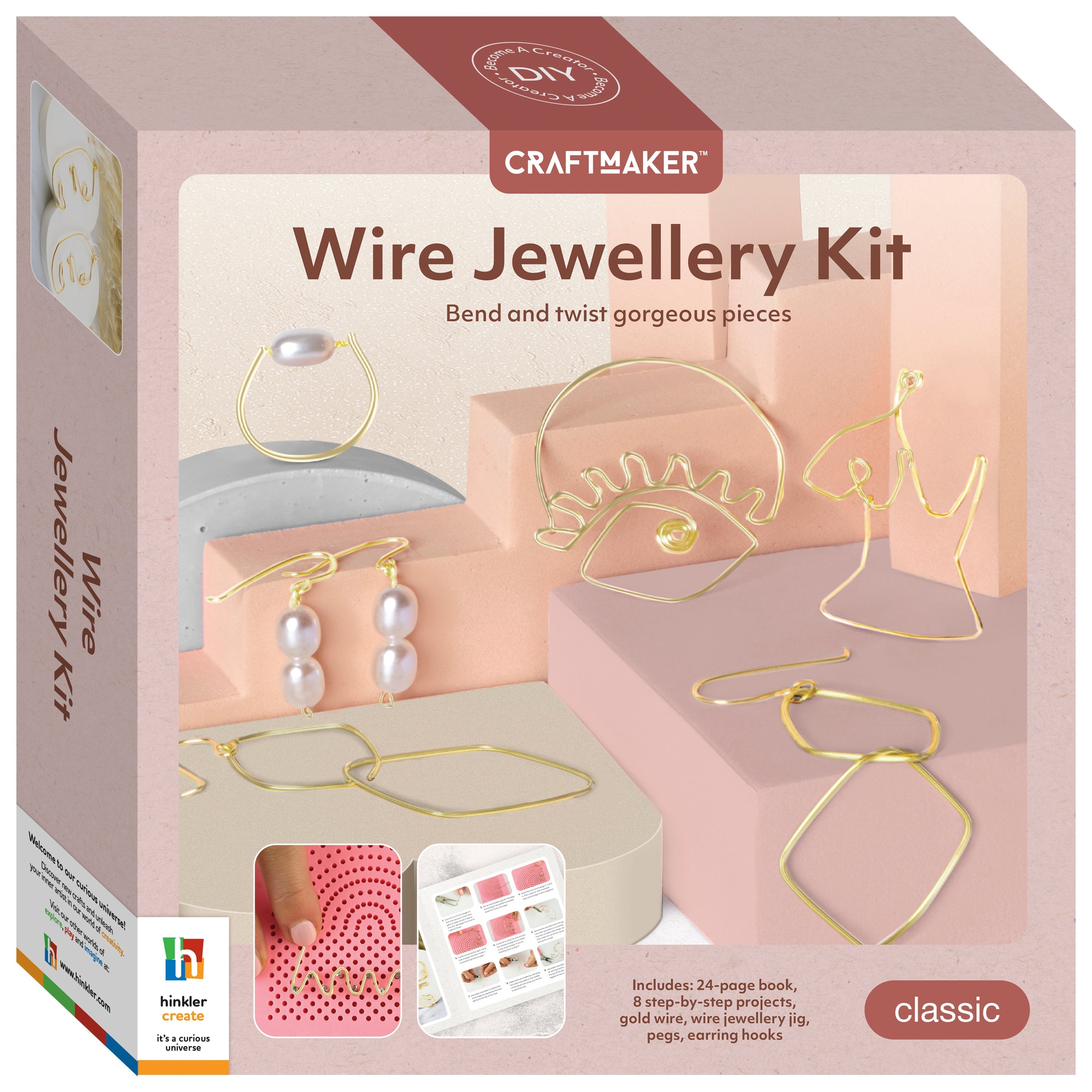 Craft Maker Wire Jewellery Kit – Lincraft