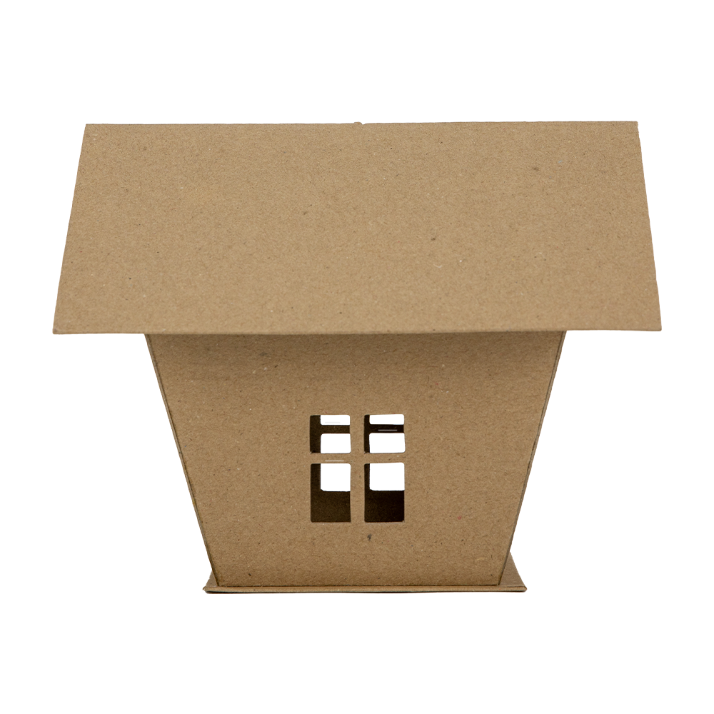 Paper Mache, Bird House- 19x18cm – Lincraft
