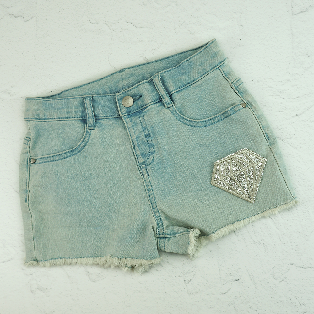 Arbee Crafty Patch, Glitter Diamond Silver White- 7.5cm 1pc – Lincraft