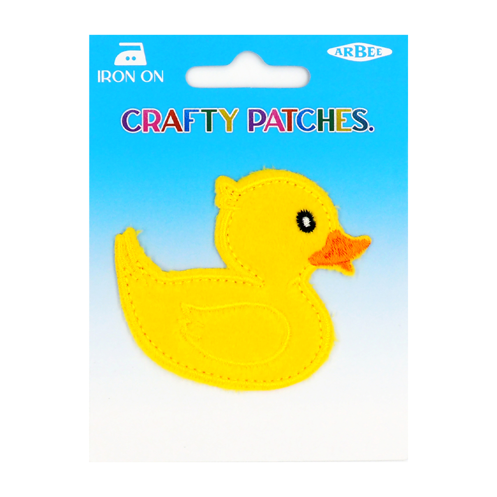 Arbee Crafty Patch, Rubber Ducky- 1pc – Lincraft