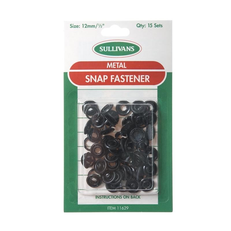 Metal Snap Fasteners Size 12mm, Bronze- 15 Sets – Lincraft