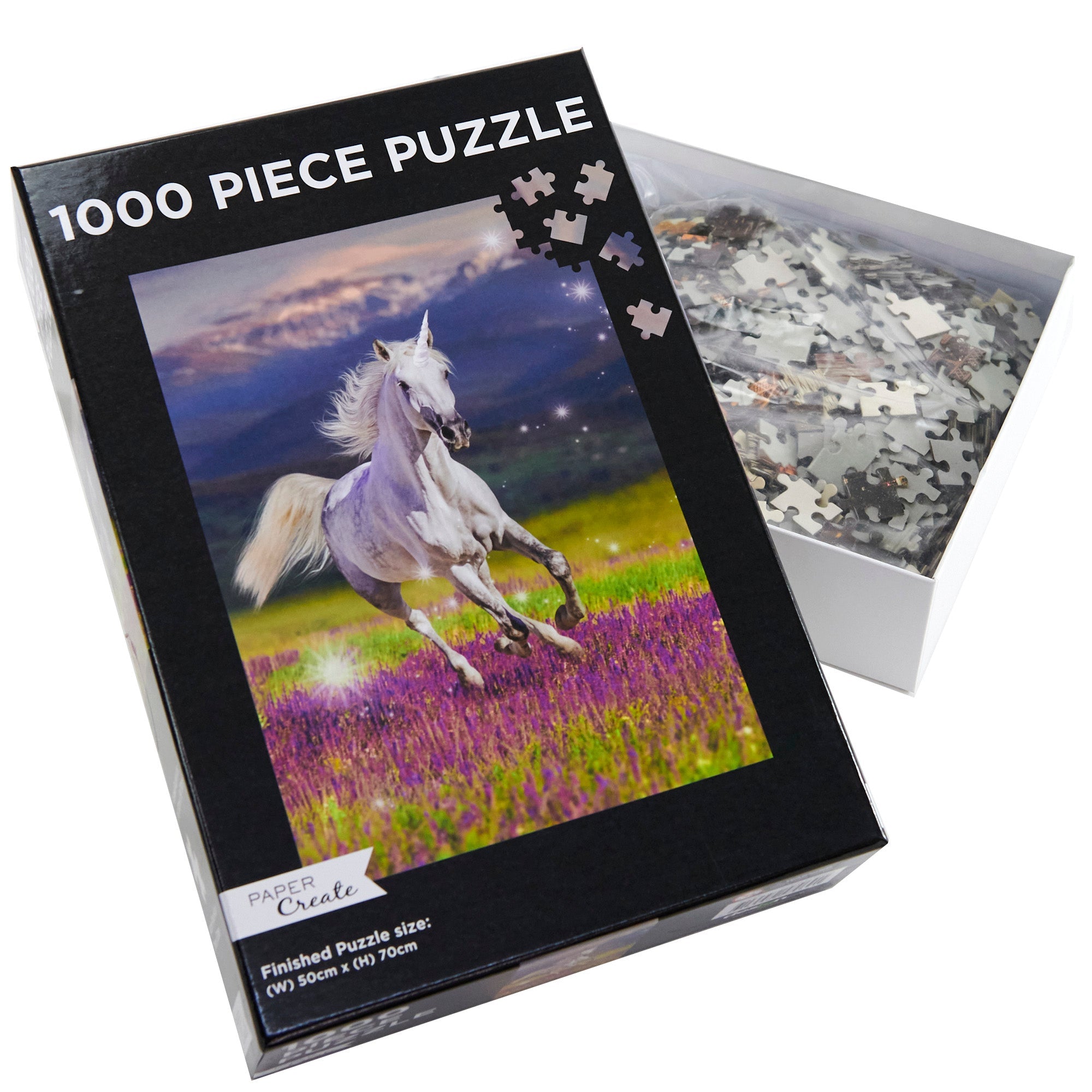 Paper Create 1000-Piece Jigsaw Puzzle, Unicorn – Lincraft