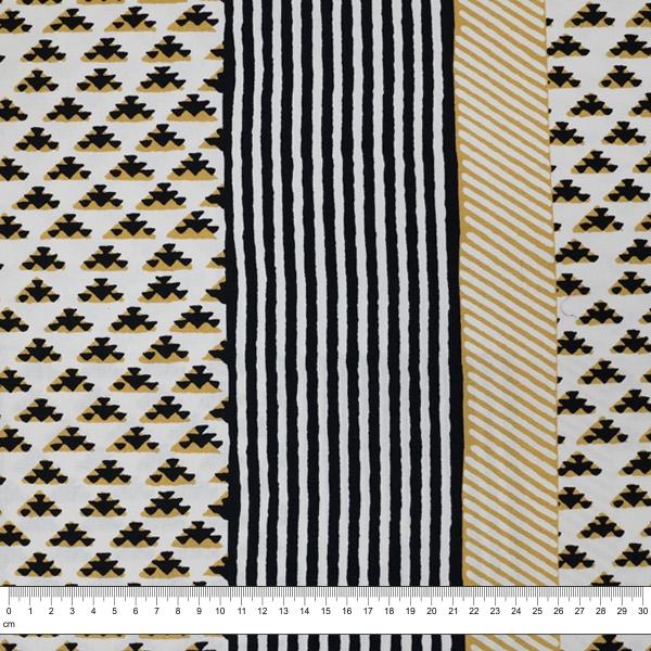 Cotton Duck Fabric, Retro Multi-Print- Width 145cm – Lincraft