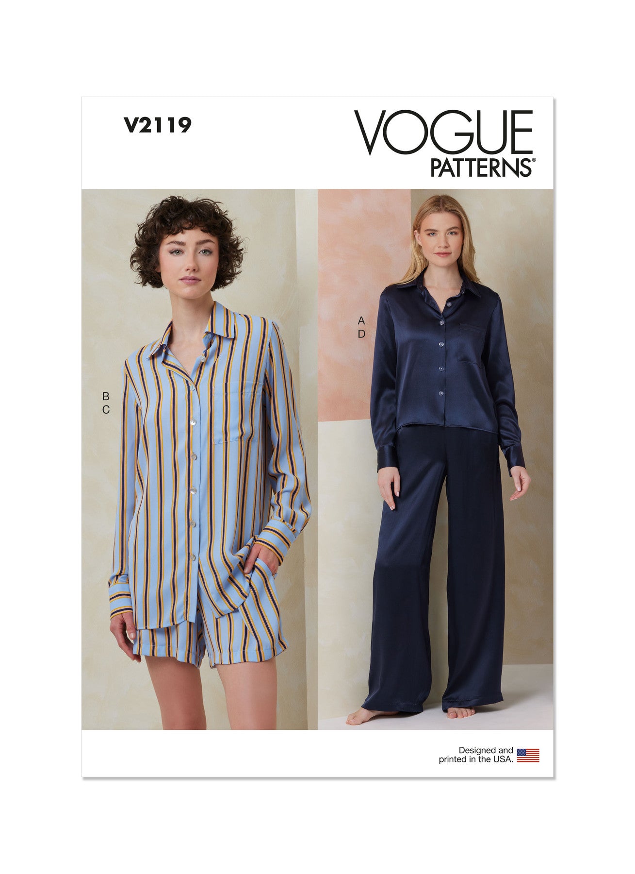 Vogue Pattern V2119 Misses' Sleepwear – Lincraft