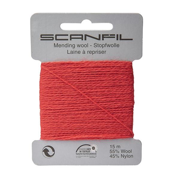 Scanfil Mending Wool, Red – Lincraft