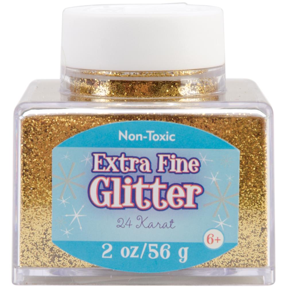 Extra Fine Glitter, Gold- 2oz – Lincraft